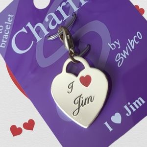 Swibco | Jewelry | New Heart Symbol Charm Name Ijim To Make Jewelry ...